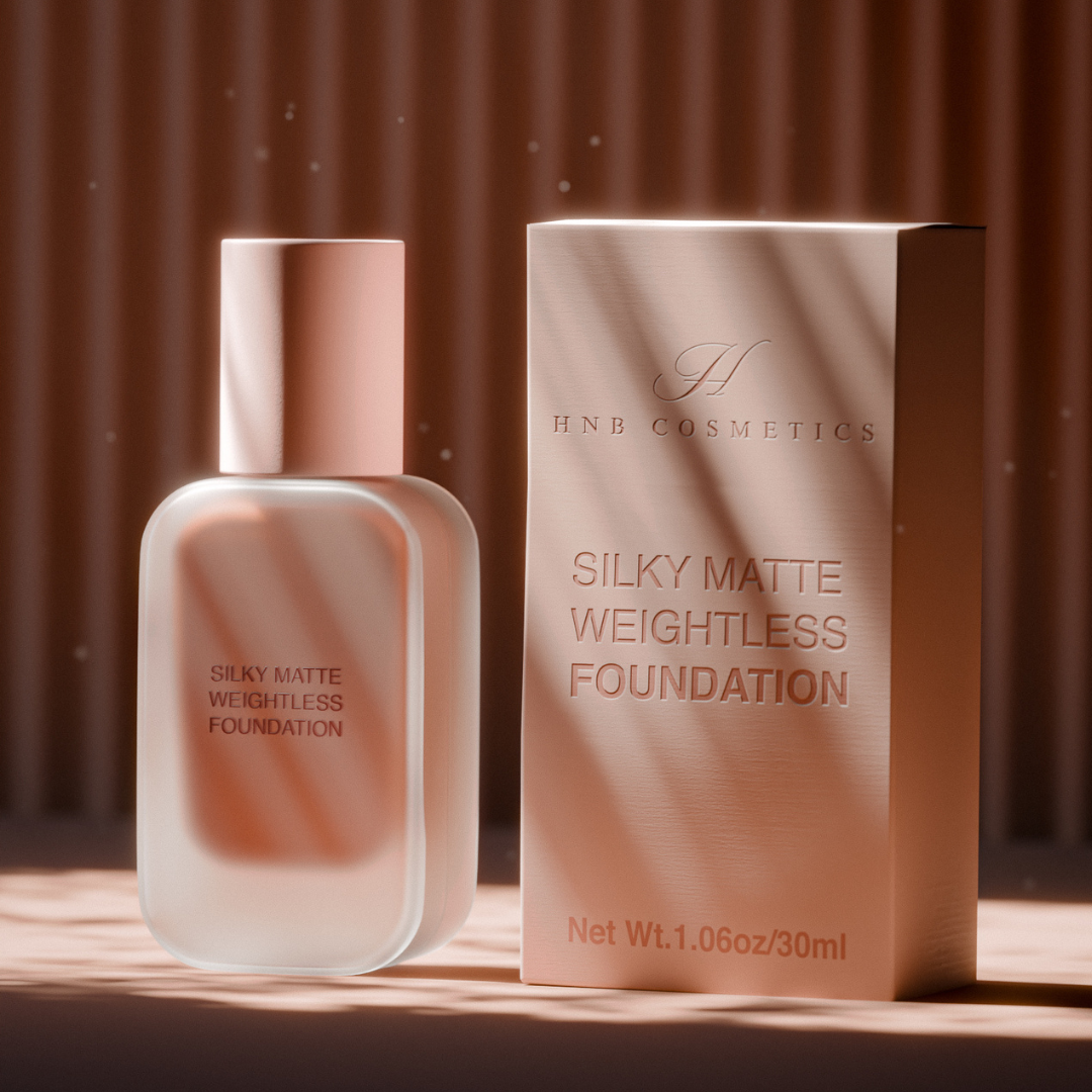 Long-Lasting & Full Coverage Silky Matte Weightless Foundation – HNB ...