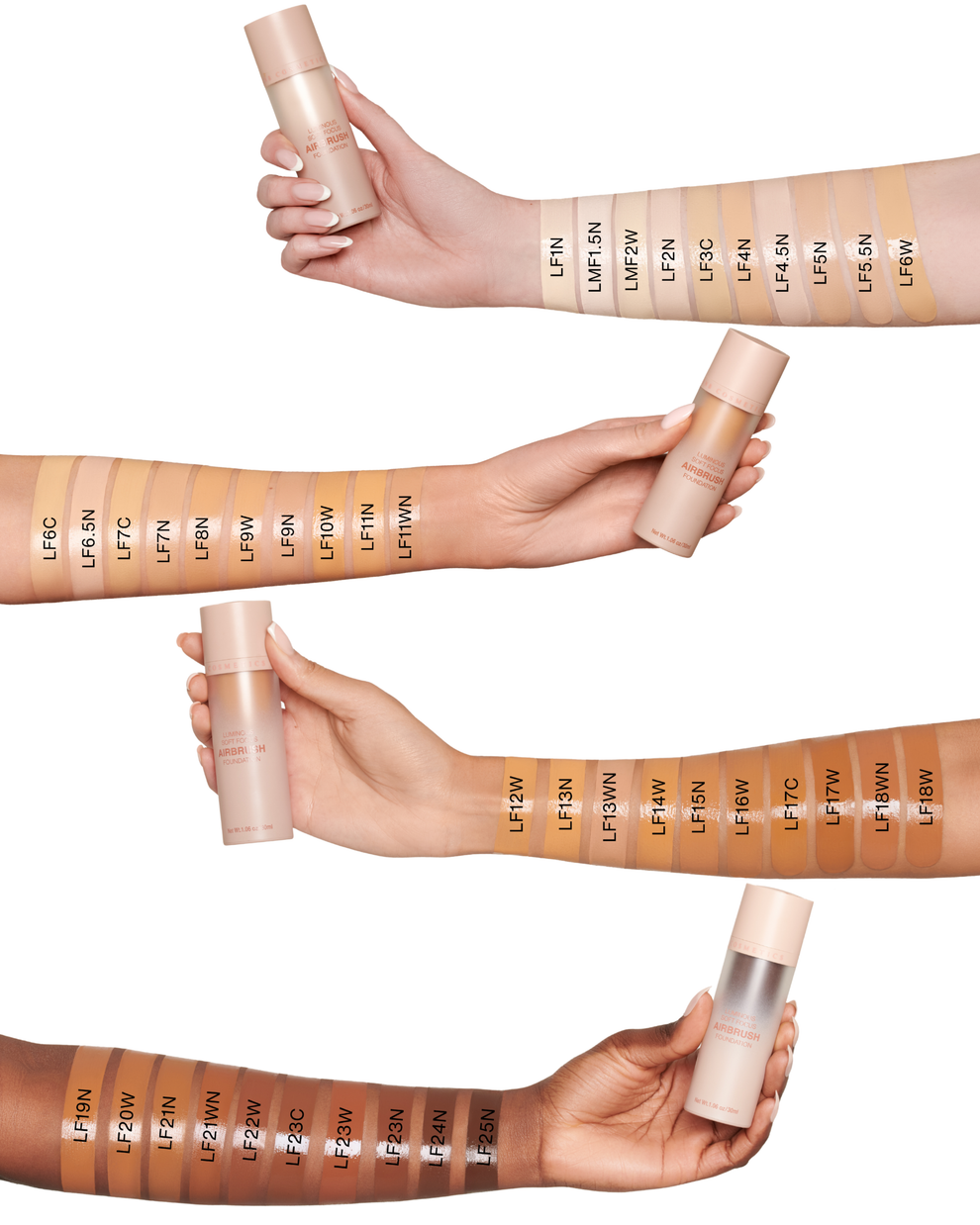 Luminous Soft Focus Airbrush Foundation by HNB Cosmetics – HNB Cosmetics